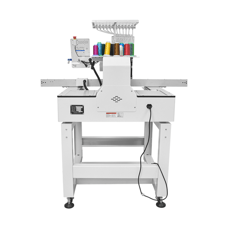 Embroidery Machine factory Cap T-shirt embroidery machine 1200*500 area ...