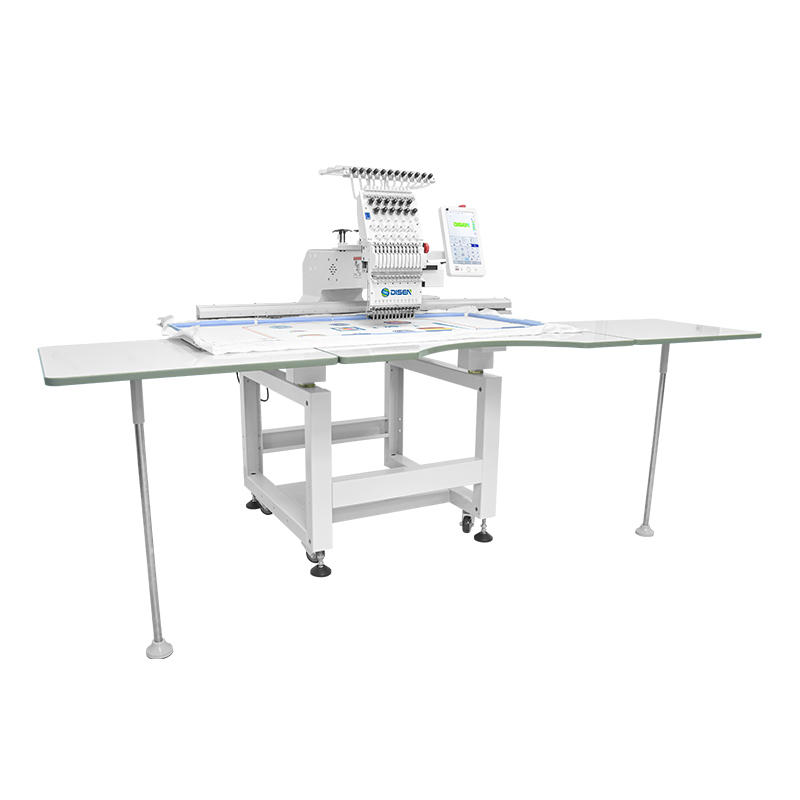 Embroidery Machine factory Cap T-shirt embroidery machine 1200*500 area ...