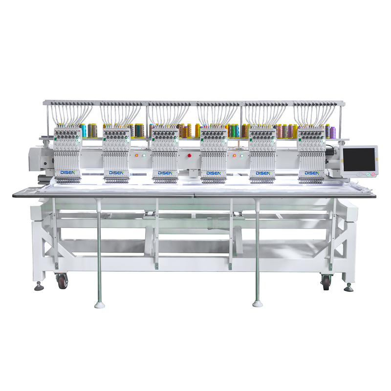 DS-J1206 High Speed Computerized Multi-head Embroidery Machine For Art ...