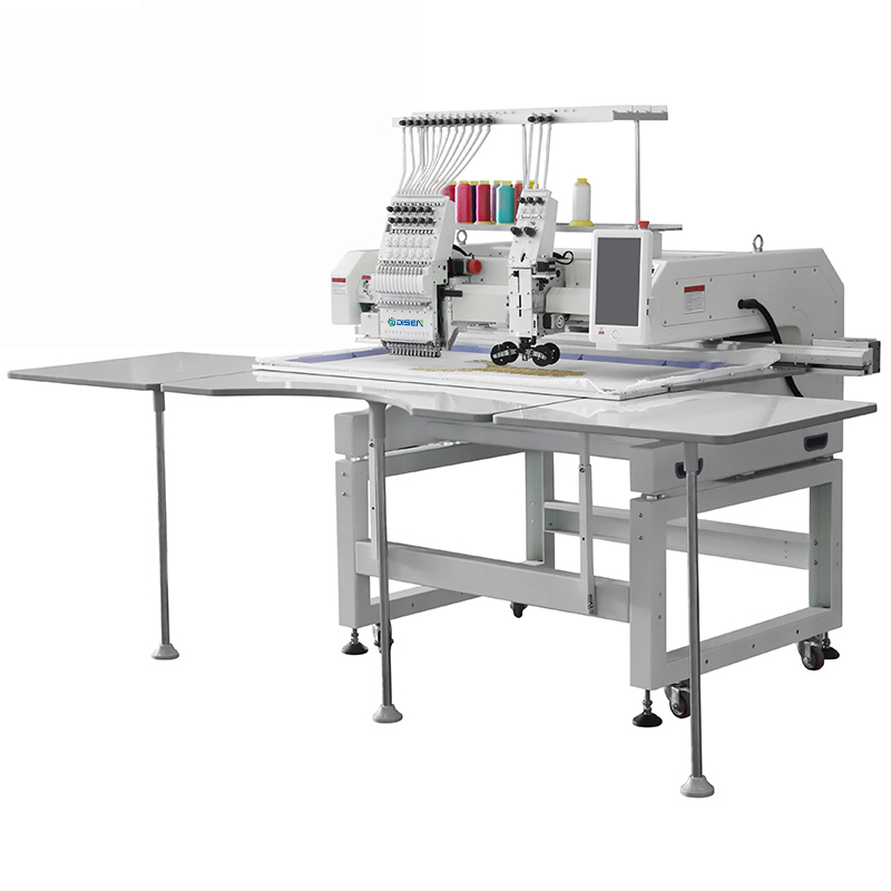 Cording Taping Embroidery Machine 9/12 needles for Fabric from China ...