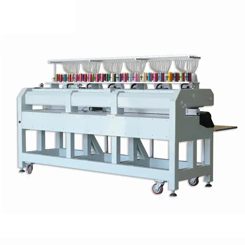 DS-J1206 Industrial Multi-head Embroidery Machine High Speed Tshirt Cap ...