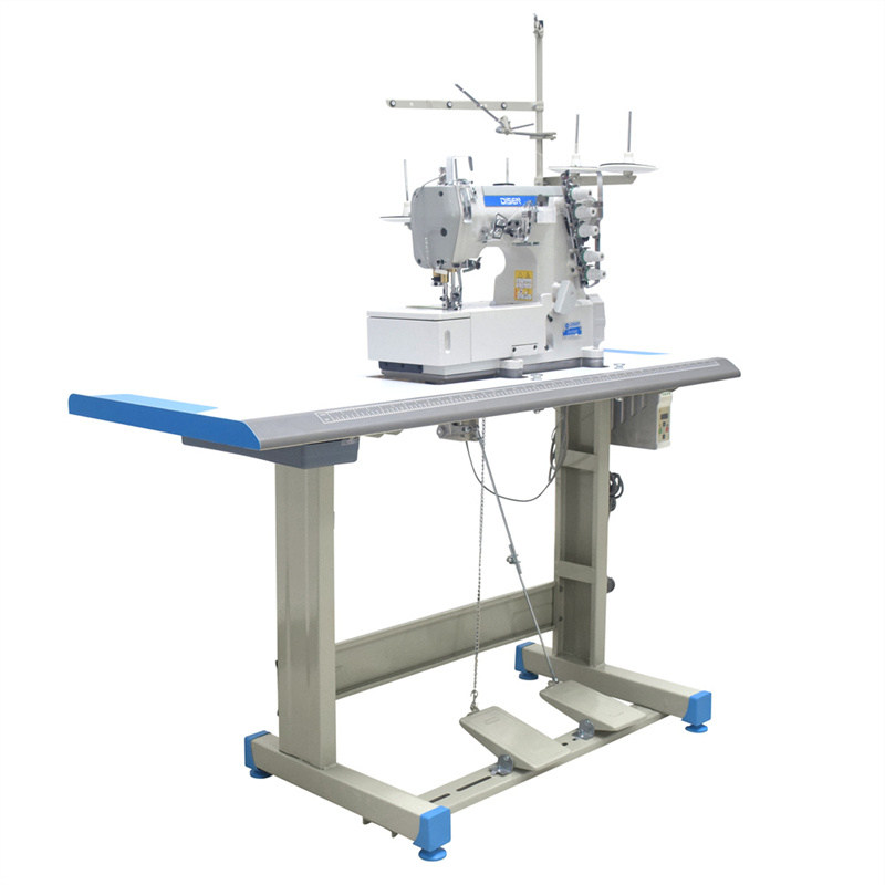 DS-500D High Speed Industrial Sewing Machine 5 Thread Stitch Fabric ...