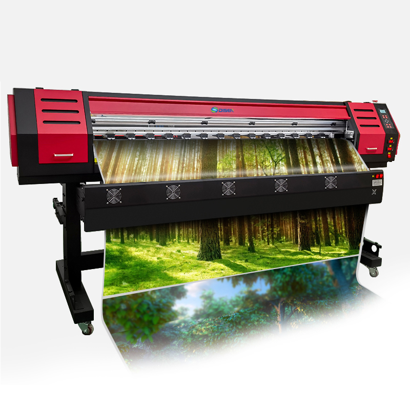 1.6m eco-solvent printer wide format banner inkjet printing textile ...