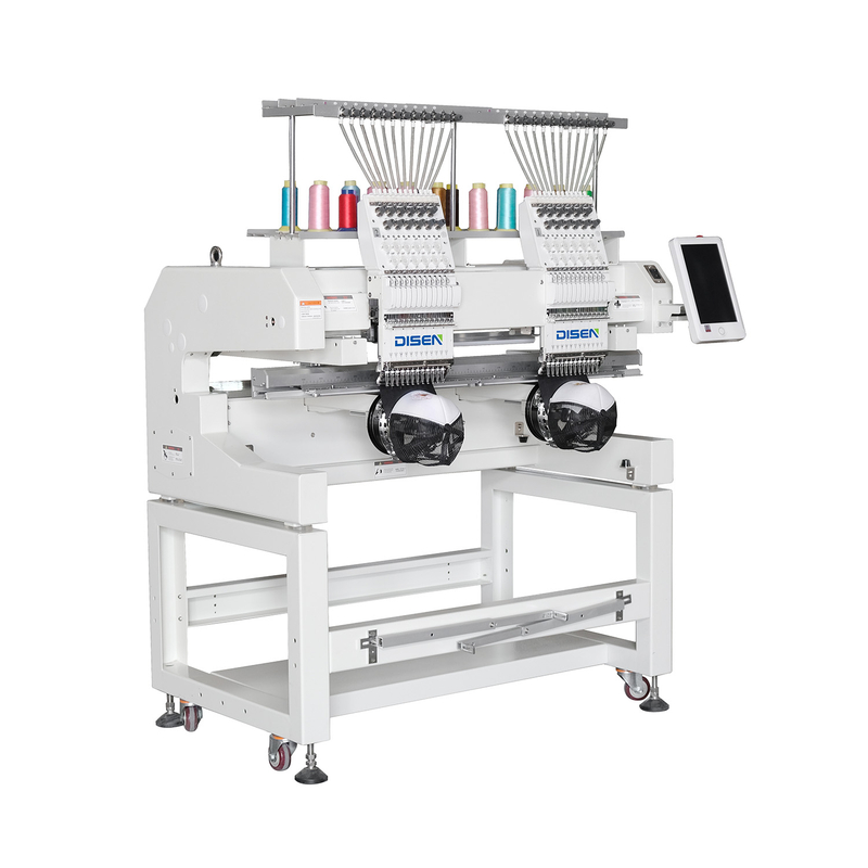 DSC-J1202 Two Heads 12 Needles Embroidery Machine from China ...
